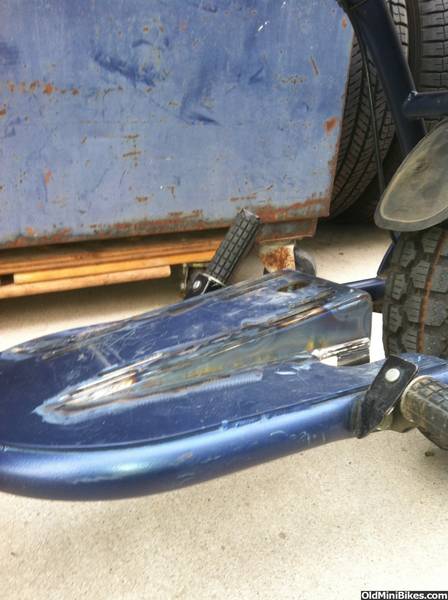 New engine on a Murray Track 2 | OldMiniBikes.com