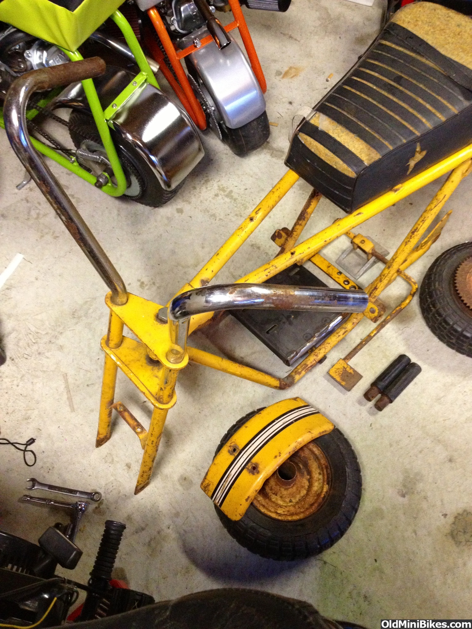 Sears Roper Build | OldMiniBikes.com