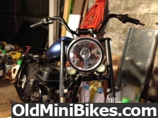 2010 Baja Warrior MB200 - Lil Blue | OldMiniBikes.com