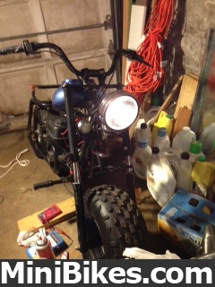 2010 Baja Warrior MB200 - Lil Blue | OldMiniBikes.com