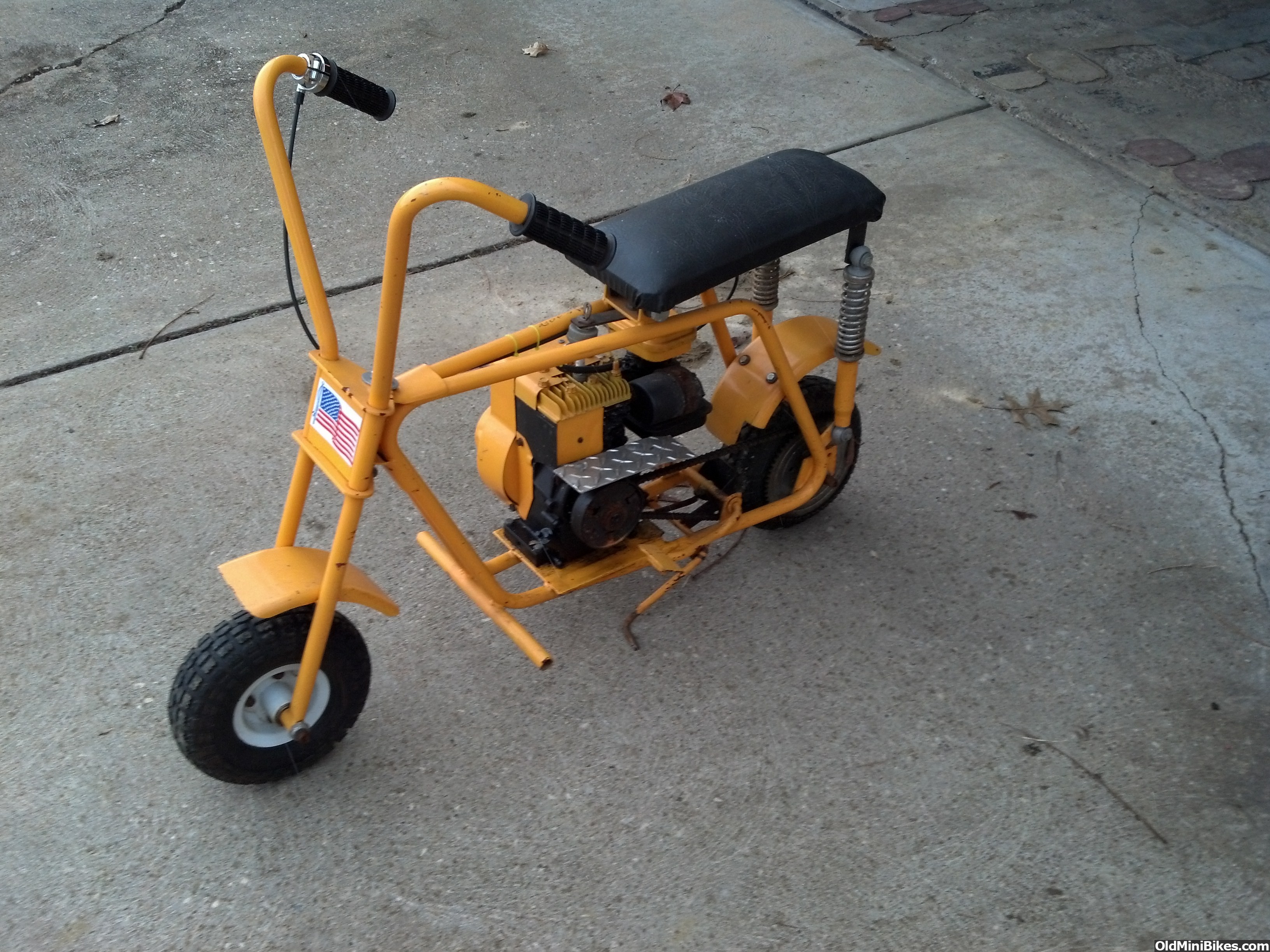 Mellow Yellow | OldMiniBikes.com