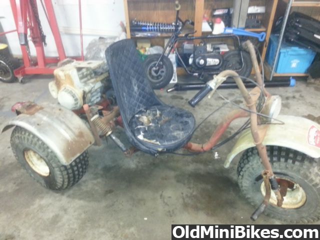 Heald Super Tryke | OldMiniBikes.com