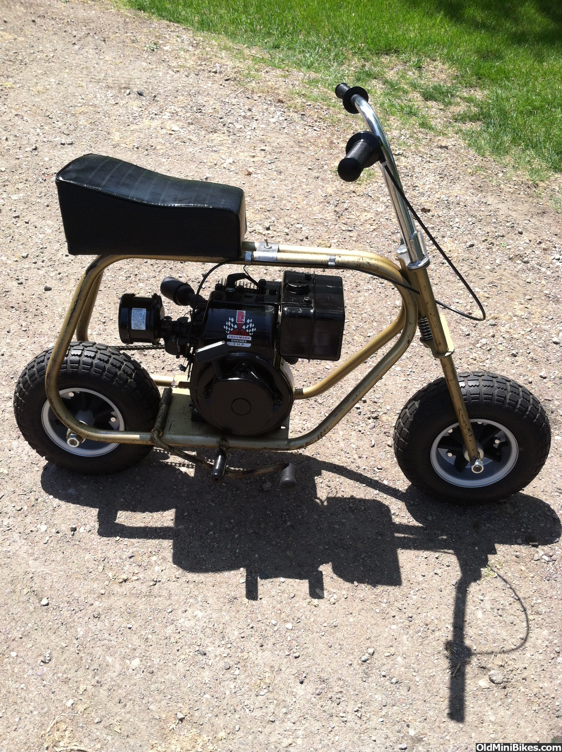 70' Cat 300X Semi-Survivor | OldMiniBikes.com