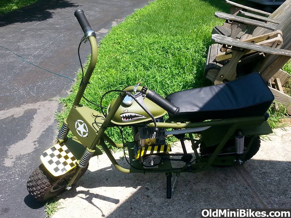 Chris Rummels' 1971 Montgomery Wards 525 project | OldMiniBikes.com