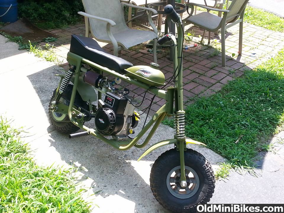 Chris Rummels' 1971 Montgomery Wards 525 project | OldMiniBikes.com