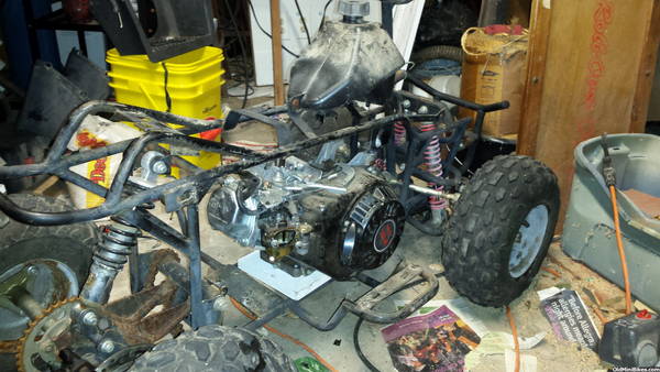 212 Predator ATV build. | OldMiniBikes.com