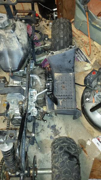 212 Predator ATV build. | OldMiniBikes.com