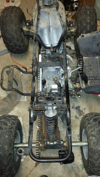 212 Predator ATV build. | OldMiniBikes.com