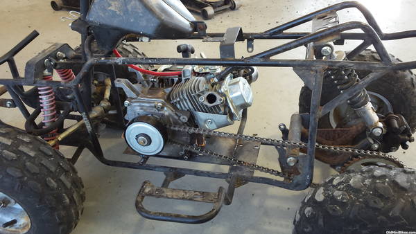 212 Predator ATV build. | OldMiniBikes.com