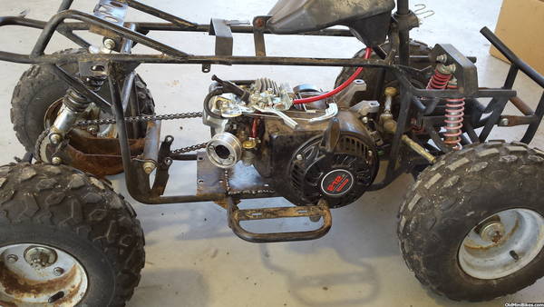 212 Predator ATV build. | OldMiniBikes.com