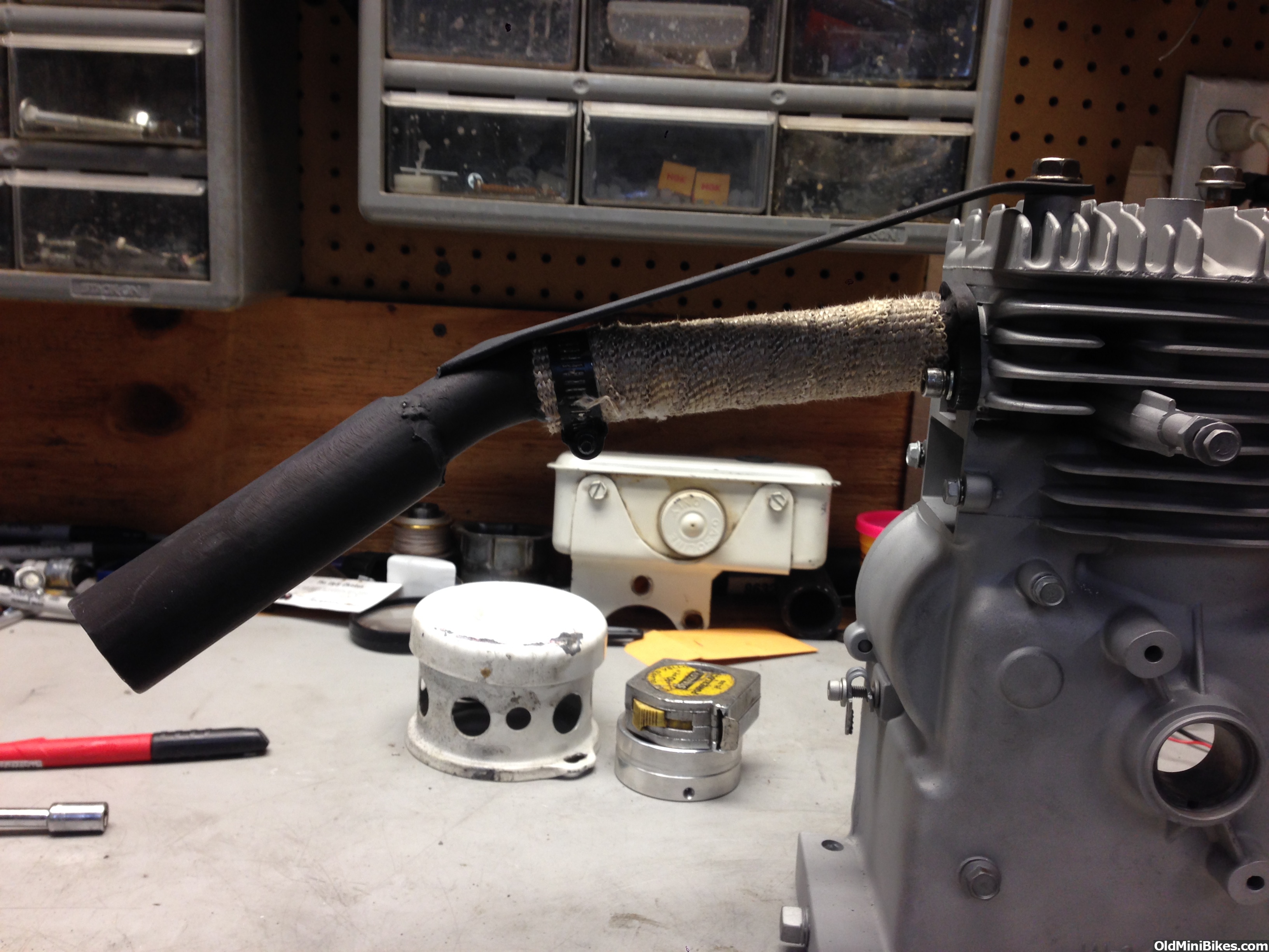 Anybody interested in custom intake manifolds | OldMiniBikes.com