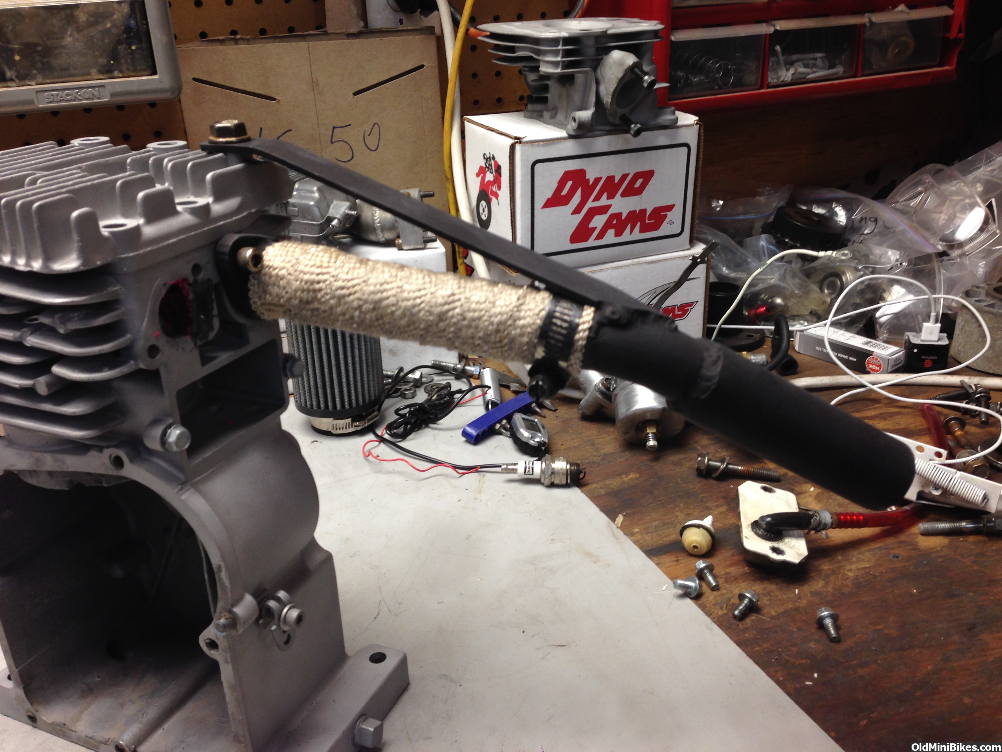 Anybody interested in custom intake manifolds | OldMiniBikes.com