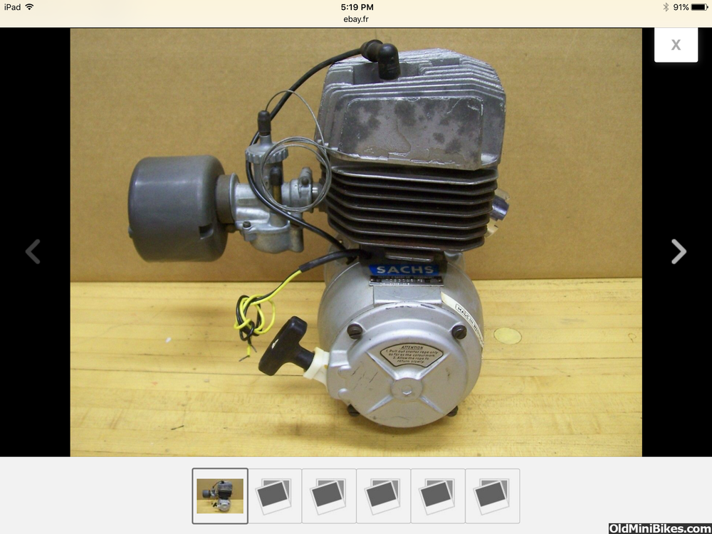 SACHS Engine decal set | OldMiniBikes.com