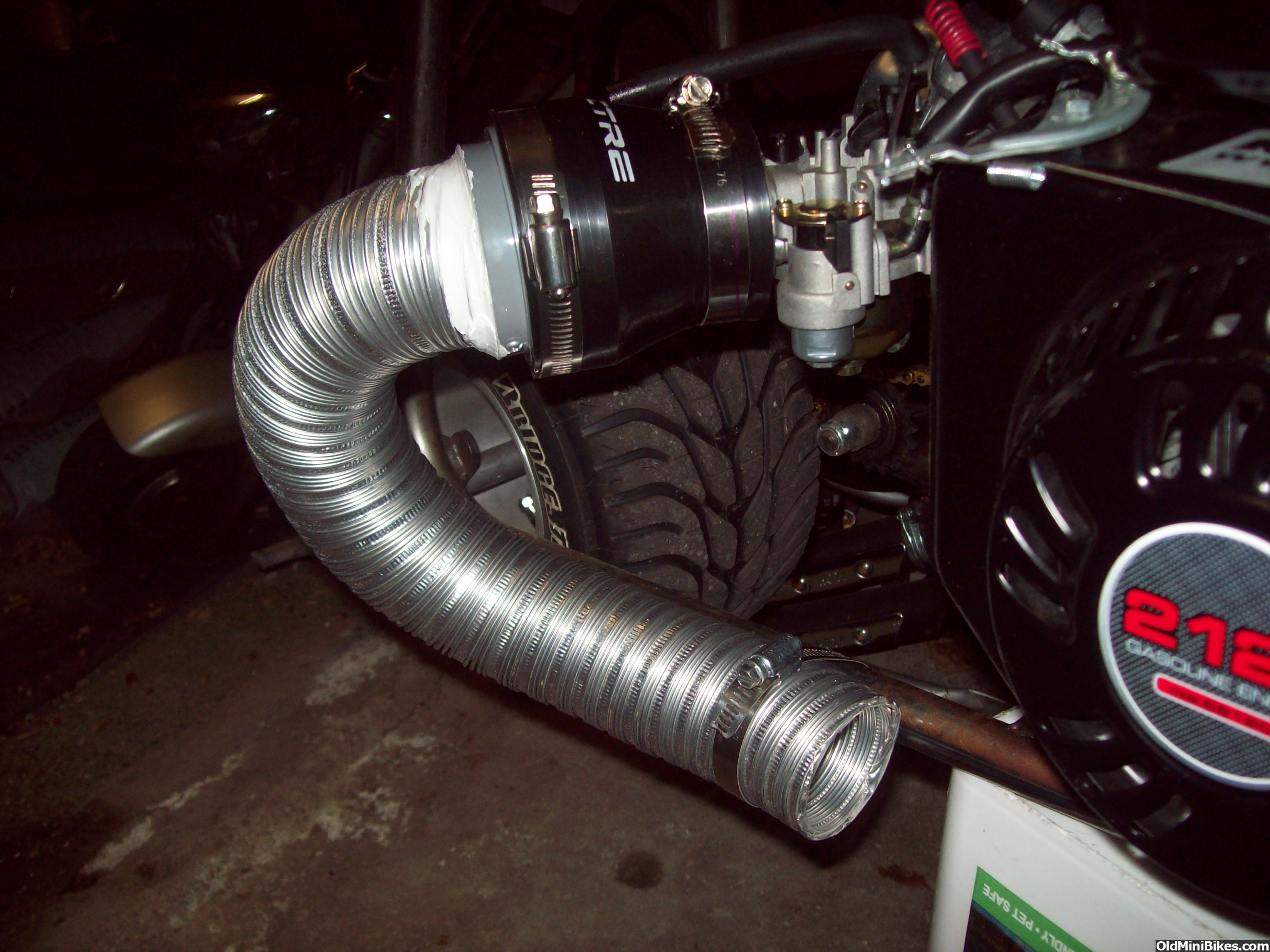 Cold Air Induction | OldMiniBikes.com