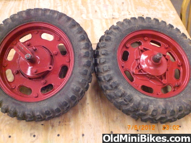 The Official Minibike Wheel Thread | Page 5 | OldMiniBikes.com