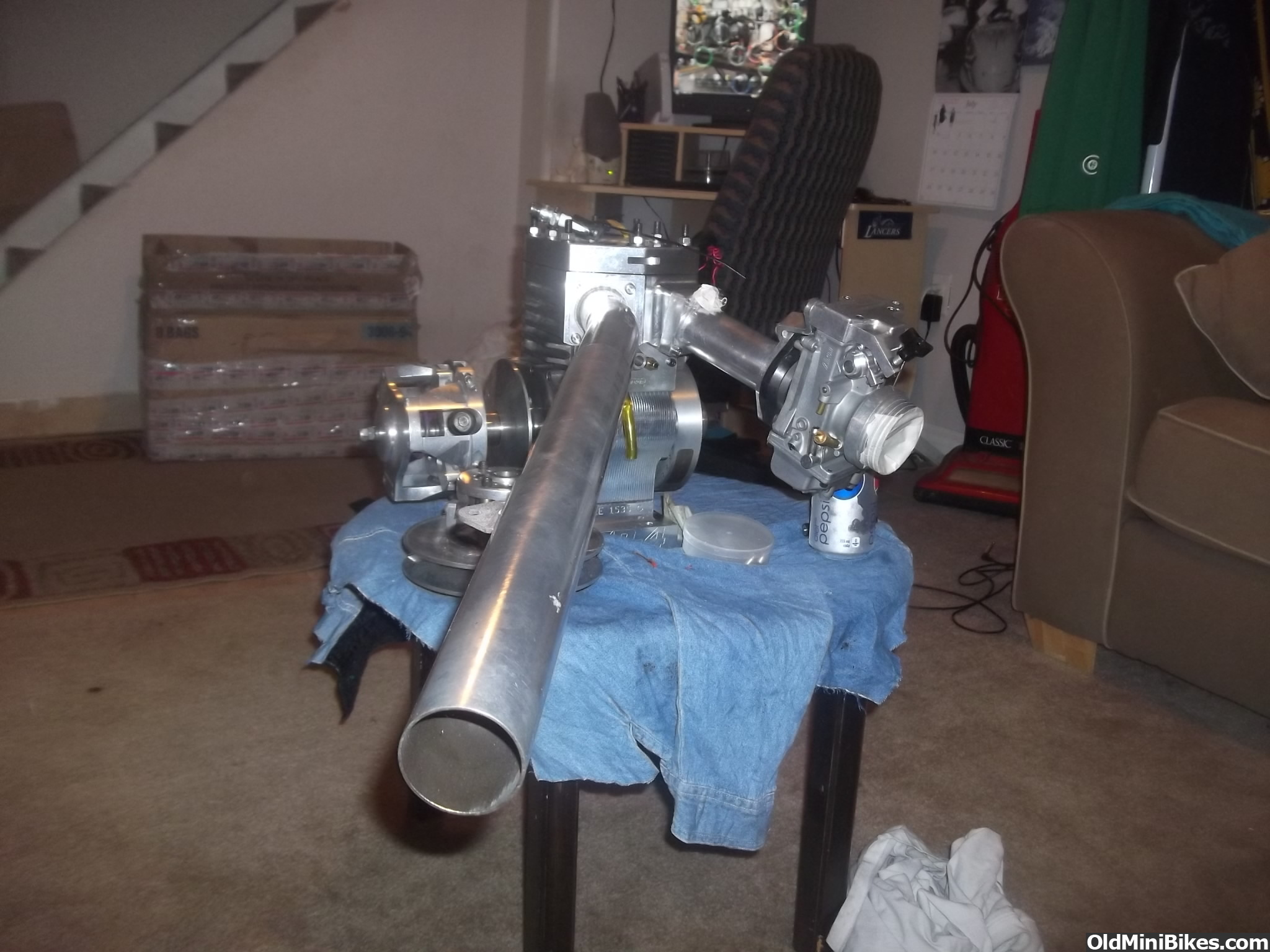drag bike build 3 3/4 zr4 | OldMiniBikes.com