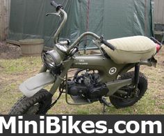 Military Themed Mini Bikes | OldMiniBikes.com
