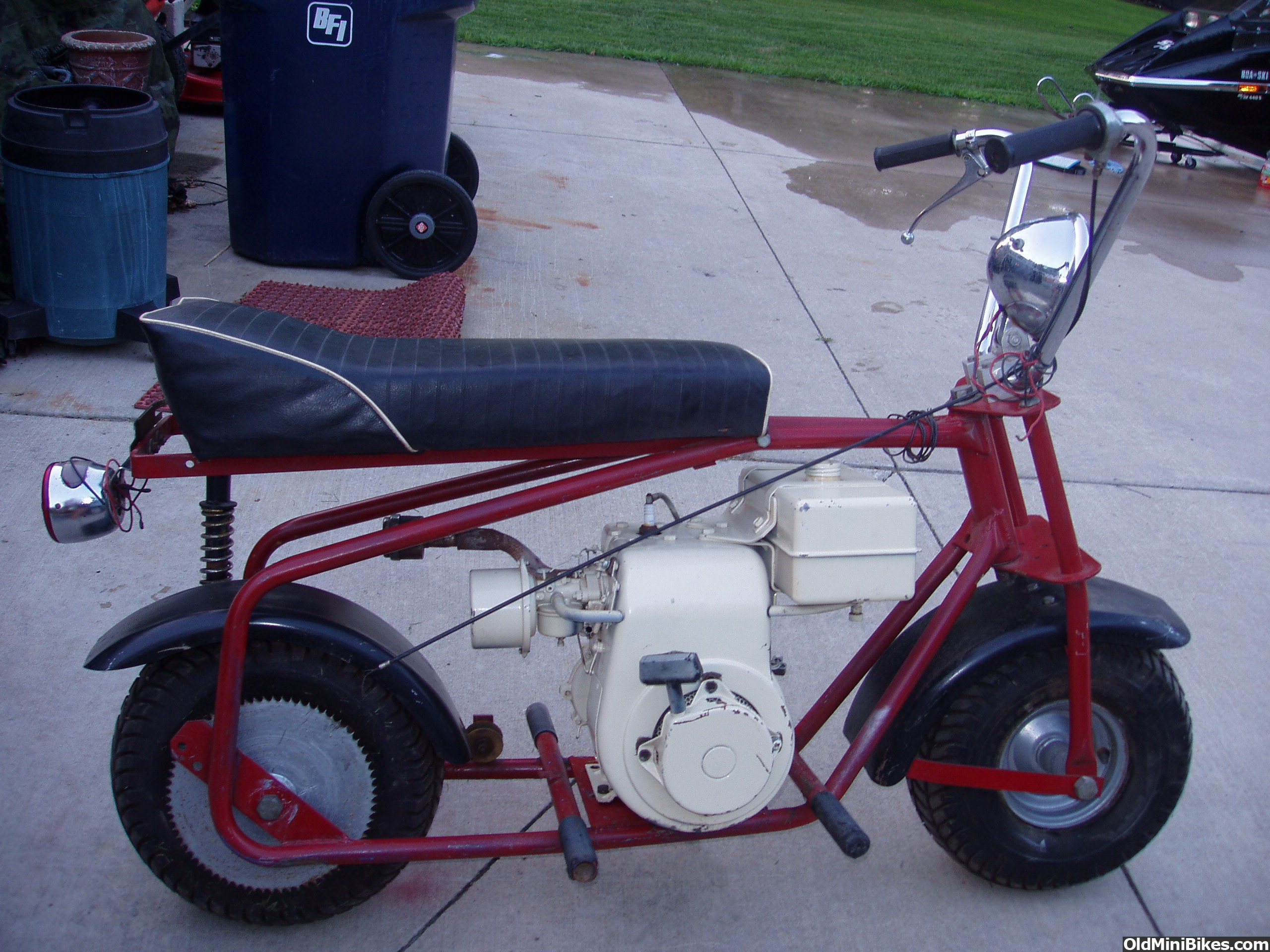 Brooks Trail Bike | OldMiniBikes.com