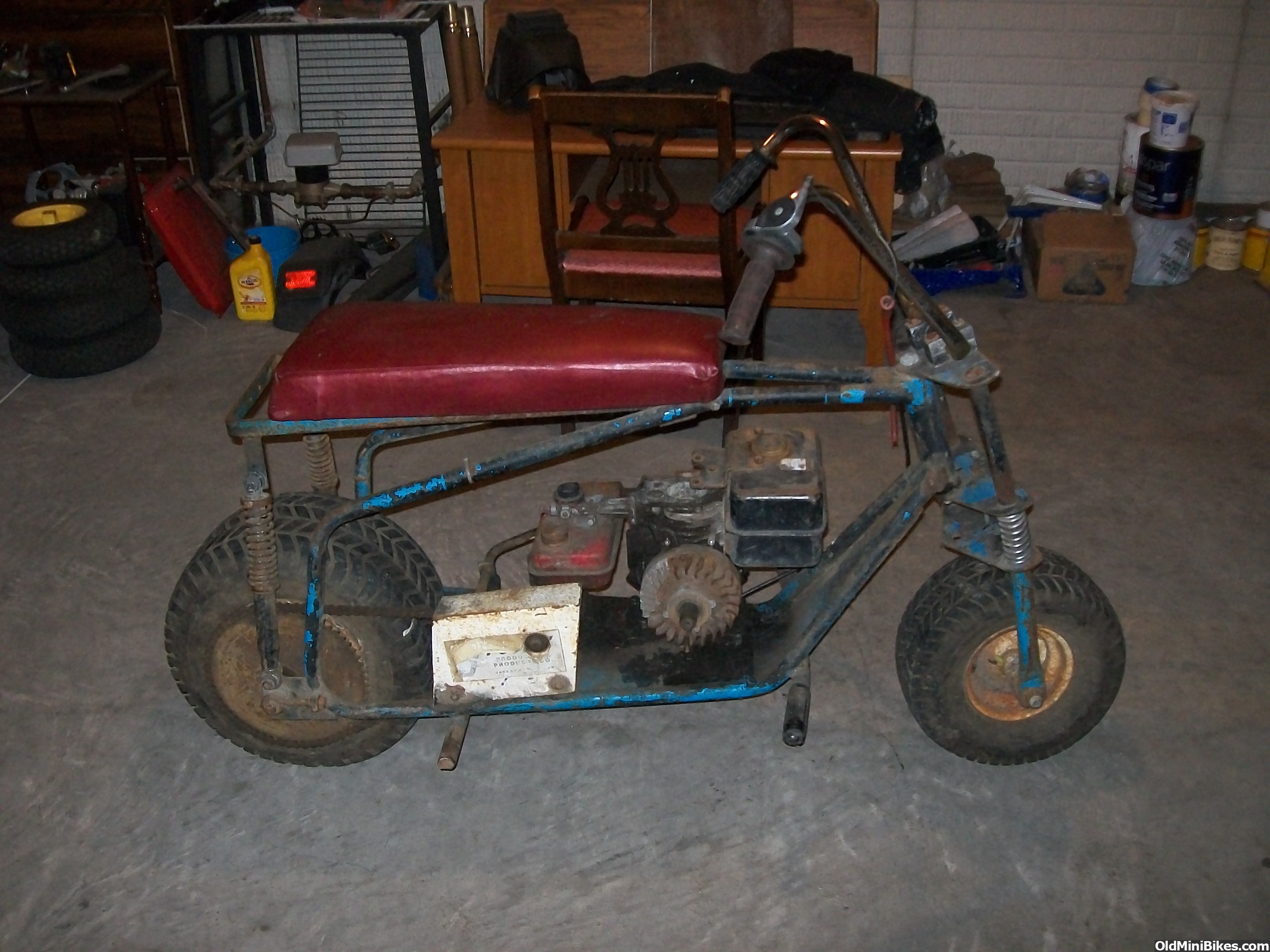 Brooks trail mini bike build