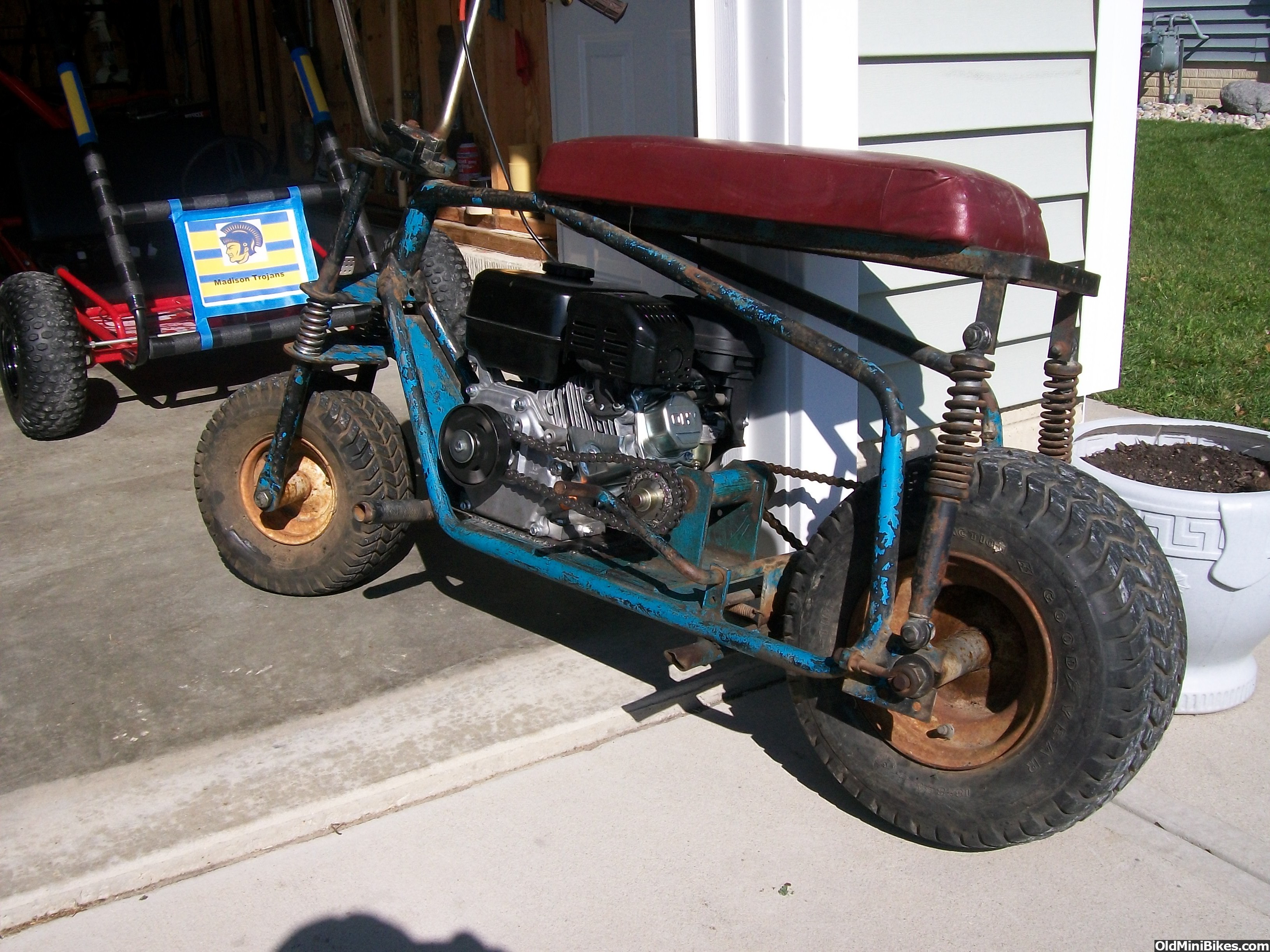 Brooks trail mini bike build