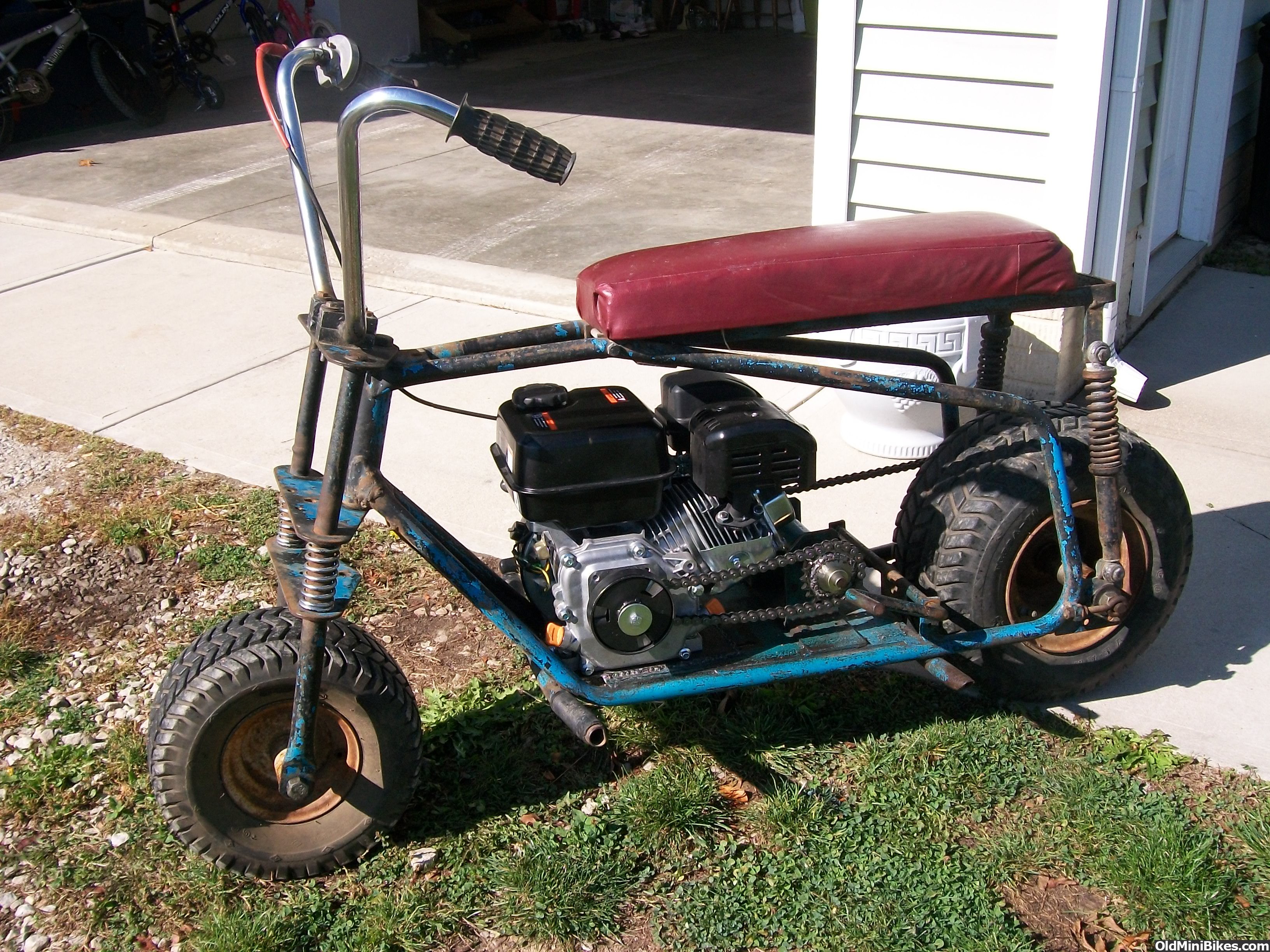 Brooks trail mini bike build