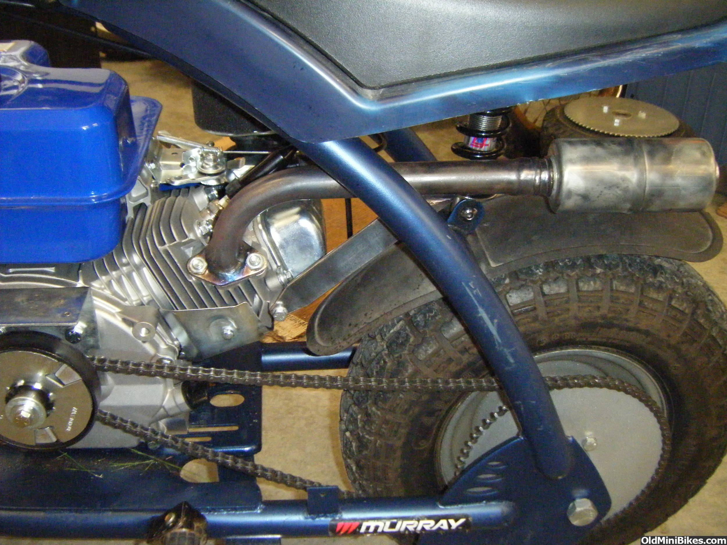 home made exhaust | OldMiniBikes.com