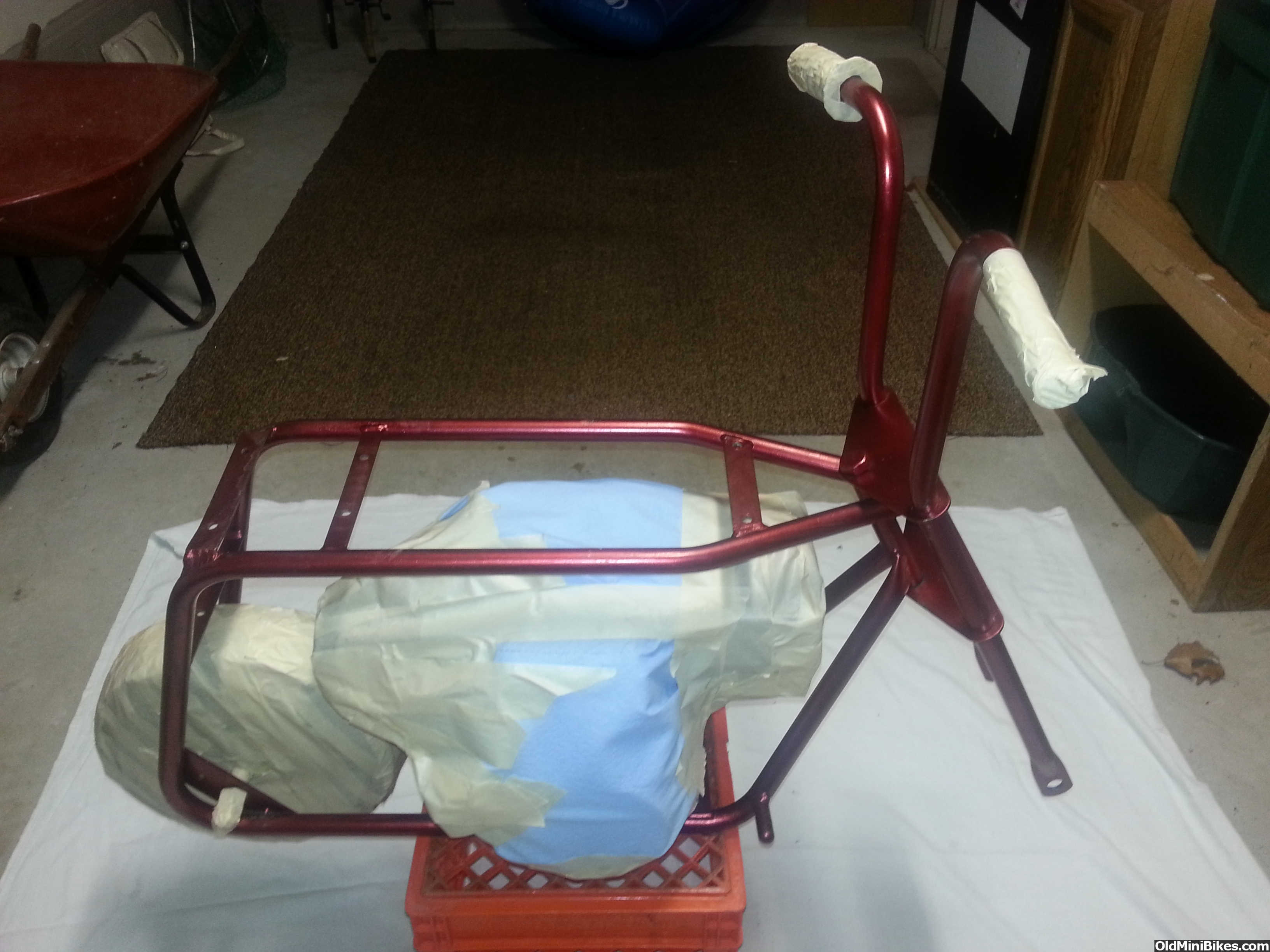 Hurry up paint job | OldMiniBikes.com