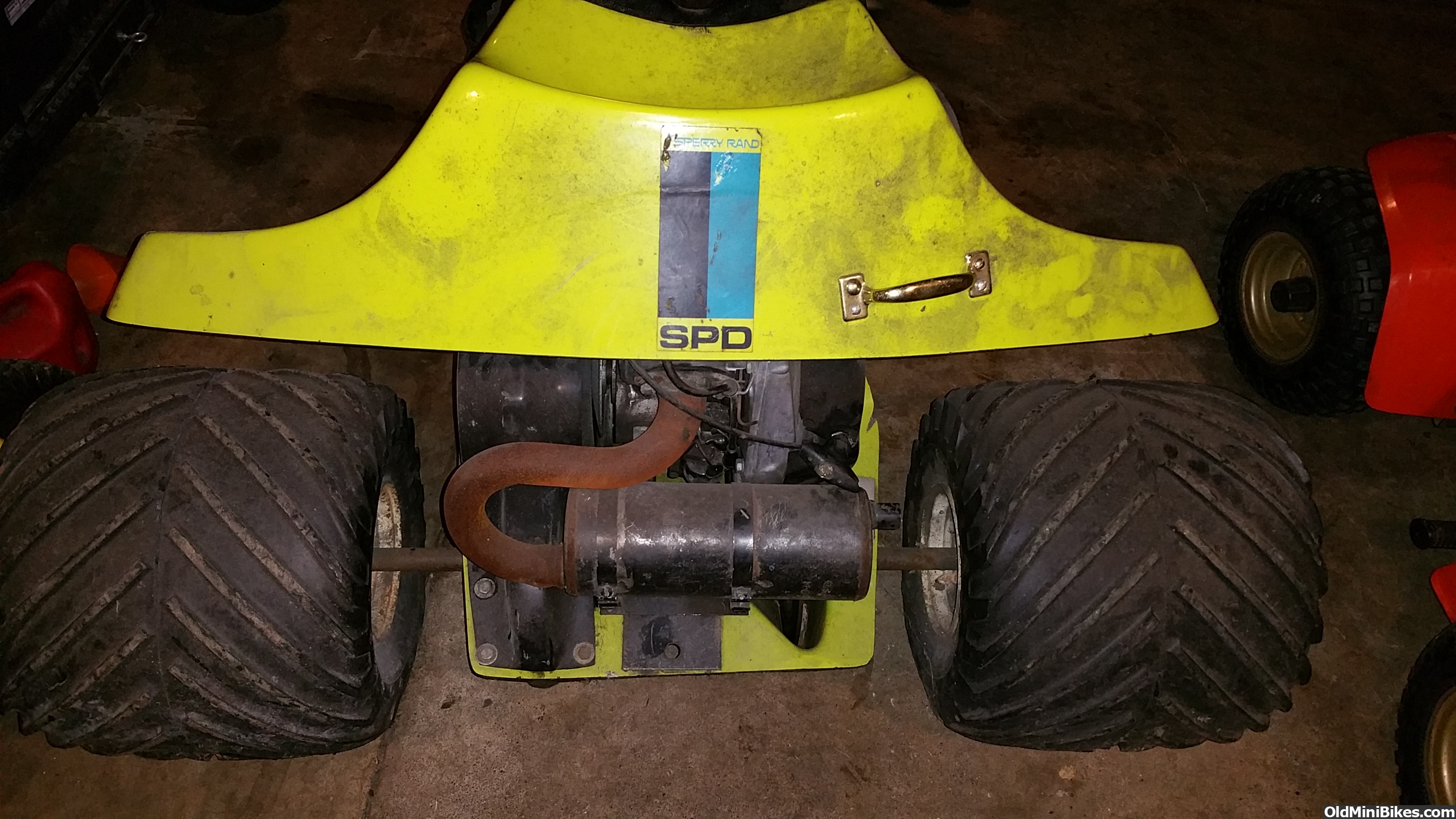 SPD Sperry rand tricart find | OldMiniBikes.com