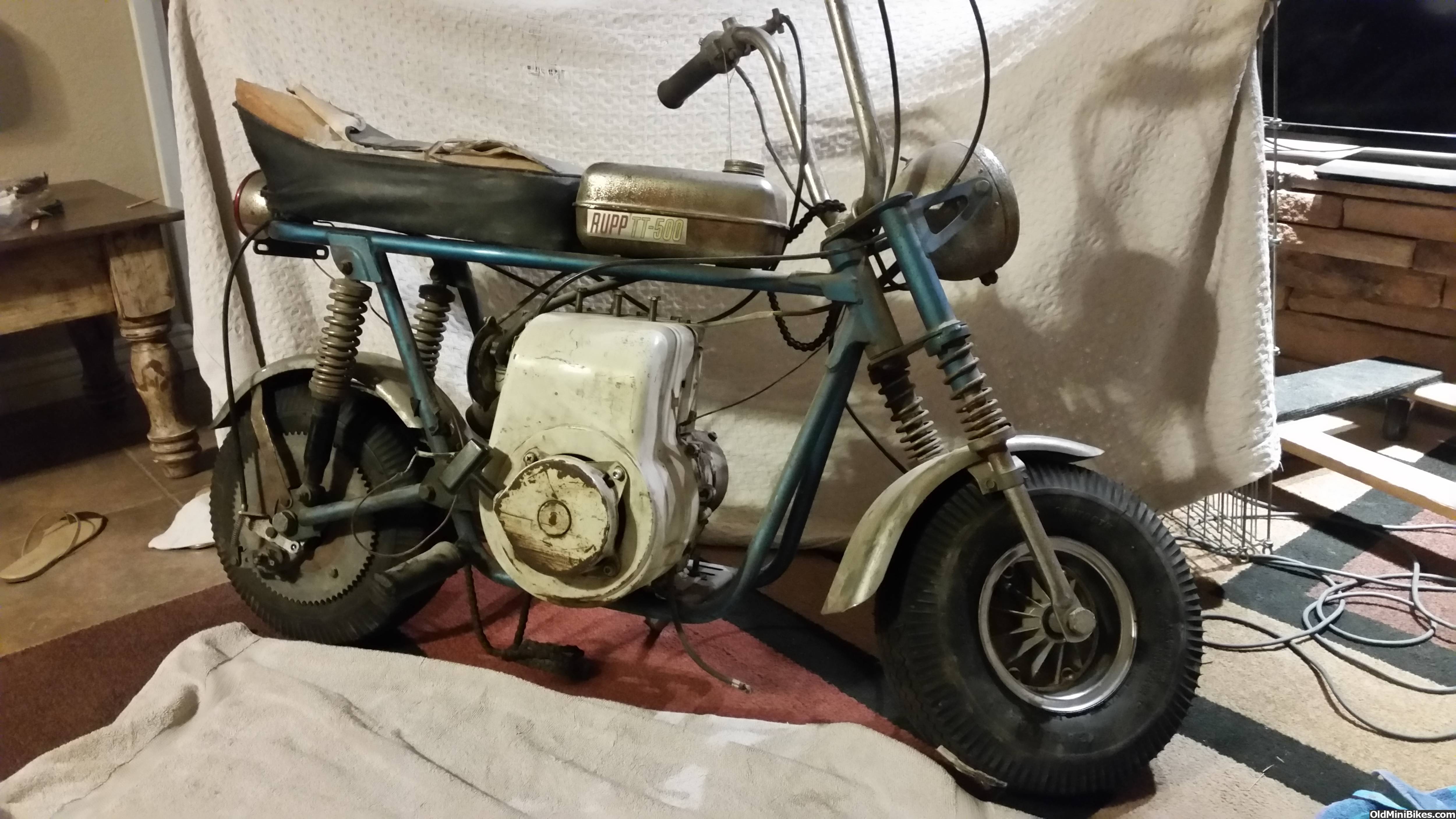 1968 Rupp TT500 for sale all original parts except tires | OldMiniBikes.com
