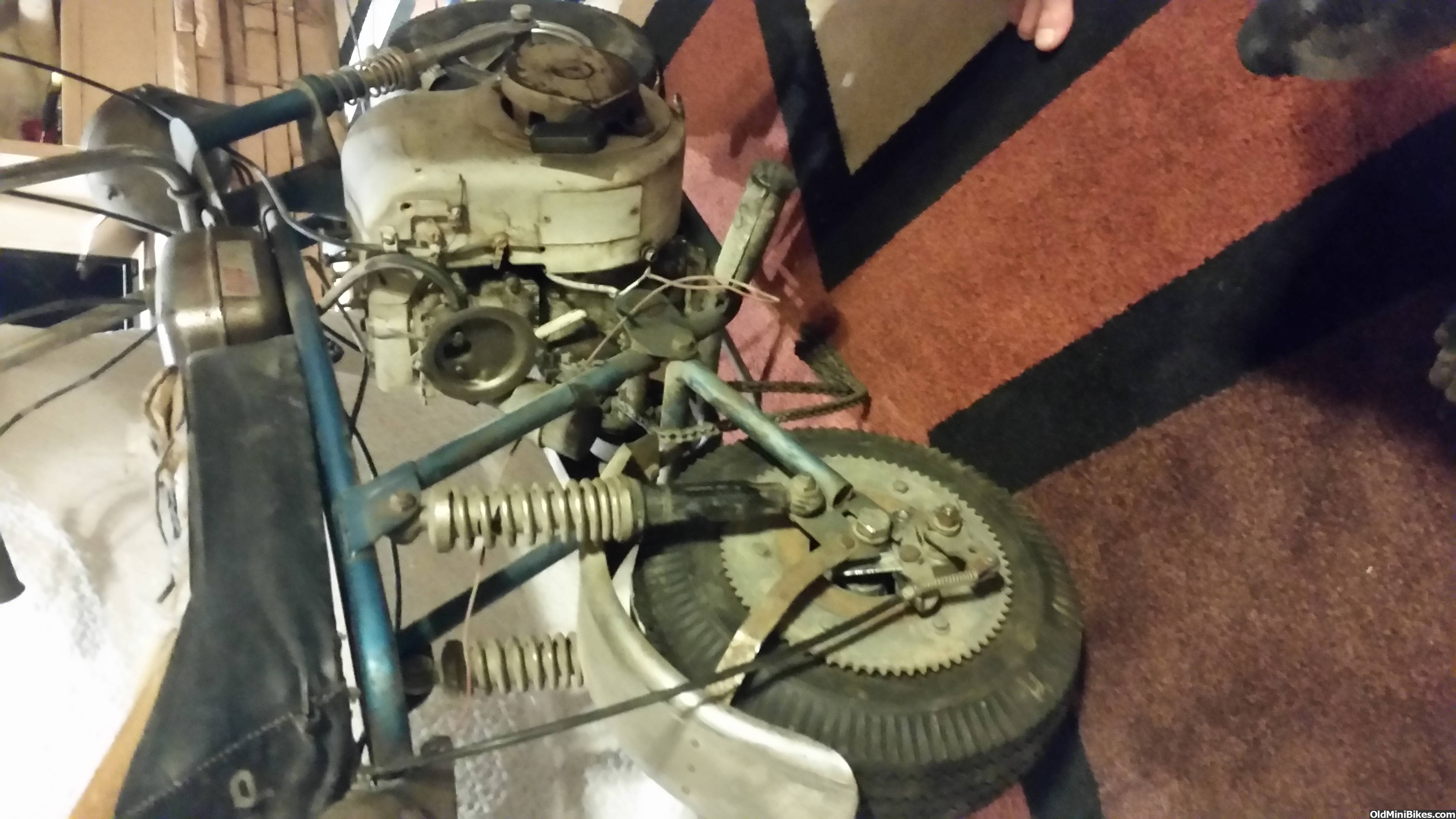 1968 Rupp TT500 for sale all original parts except tires | OldMiniBikes.com