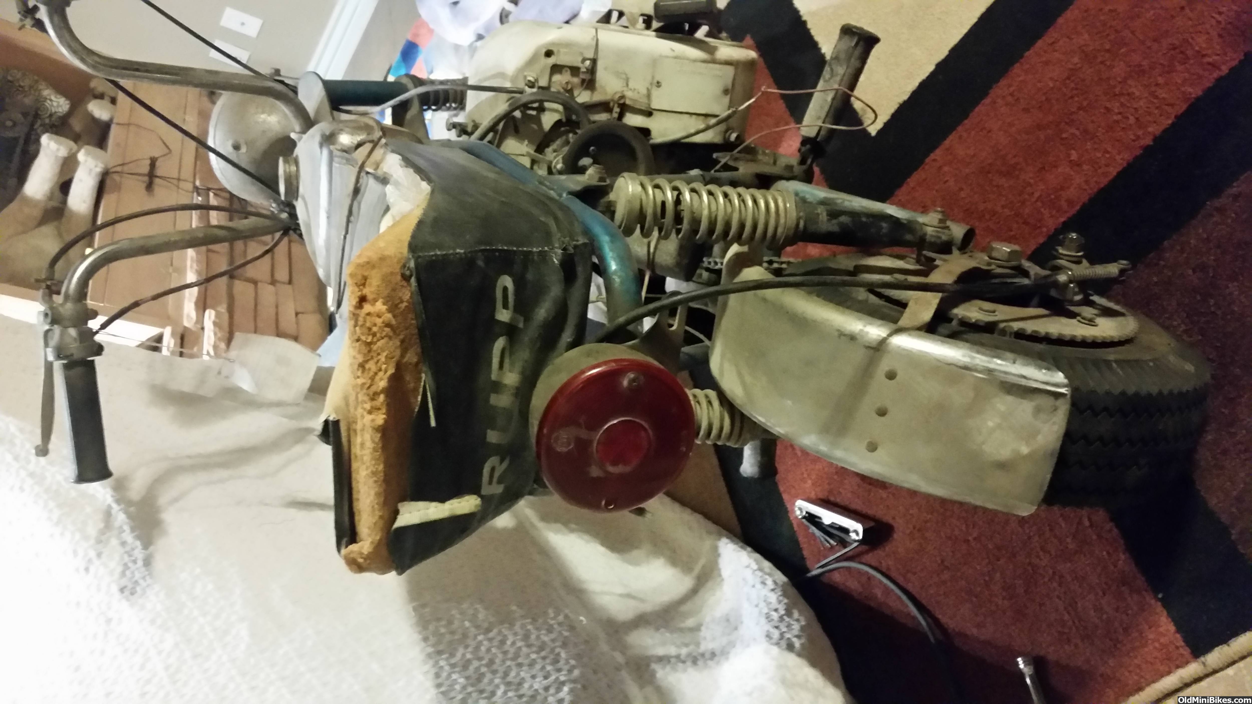 1968 Rupp TT500 for sale all original parts except tires | OldMiniBikes.com