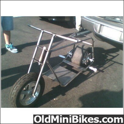 where can i get a mini bike "DRAG BIKE" frame from? | OldMiniBikes.com