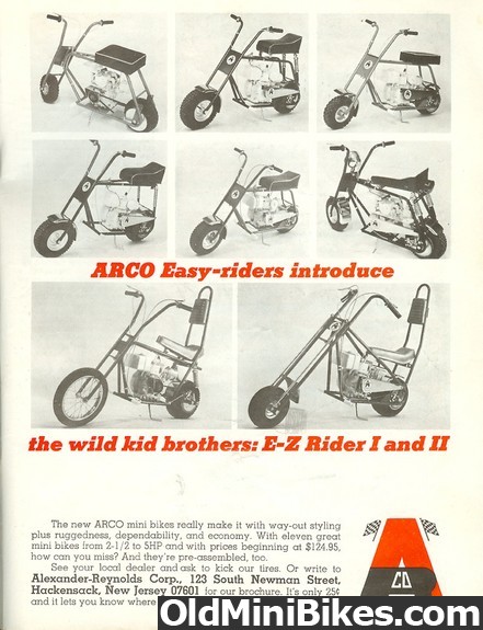 arco easy rider | OldMiniBikes.com