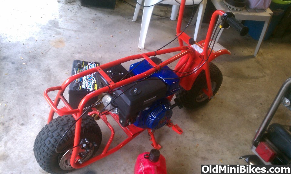 2013 DoodleBug Build! | OldMiniBikes.com