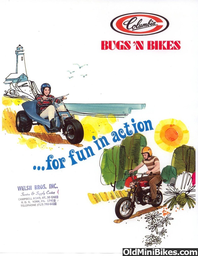 MTD Columbia Mud Bug. | OldMiniBikes.com