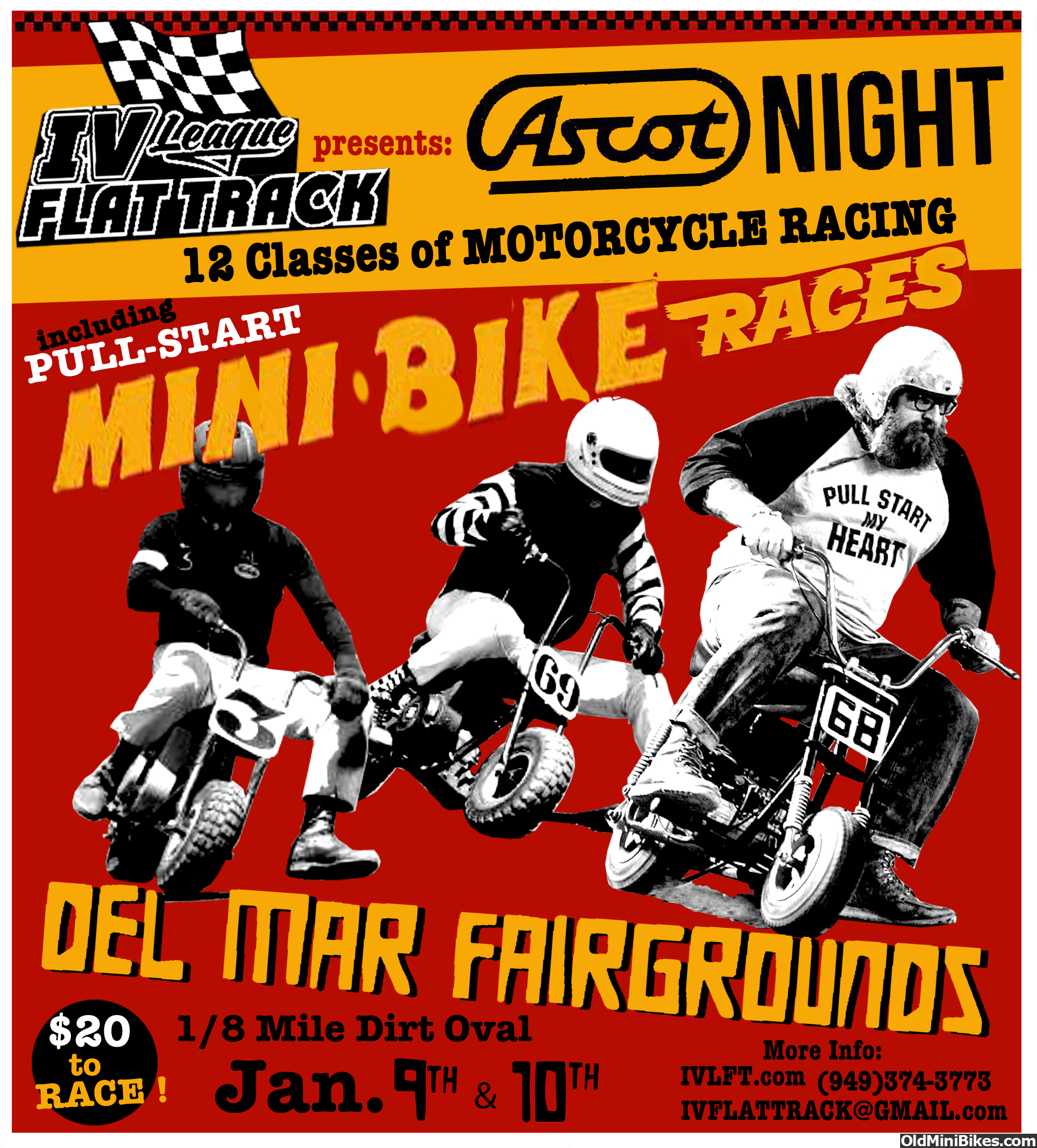 Flat Track racing in Southern California (PuLL-STaRT MiNi's ...