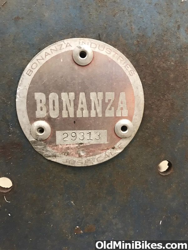 Bonanza mini bike | OldMiniBikes.com