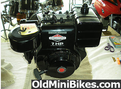Briggs 7hp flathead throttle | OldMiniBikes.com