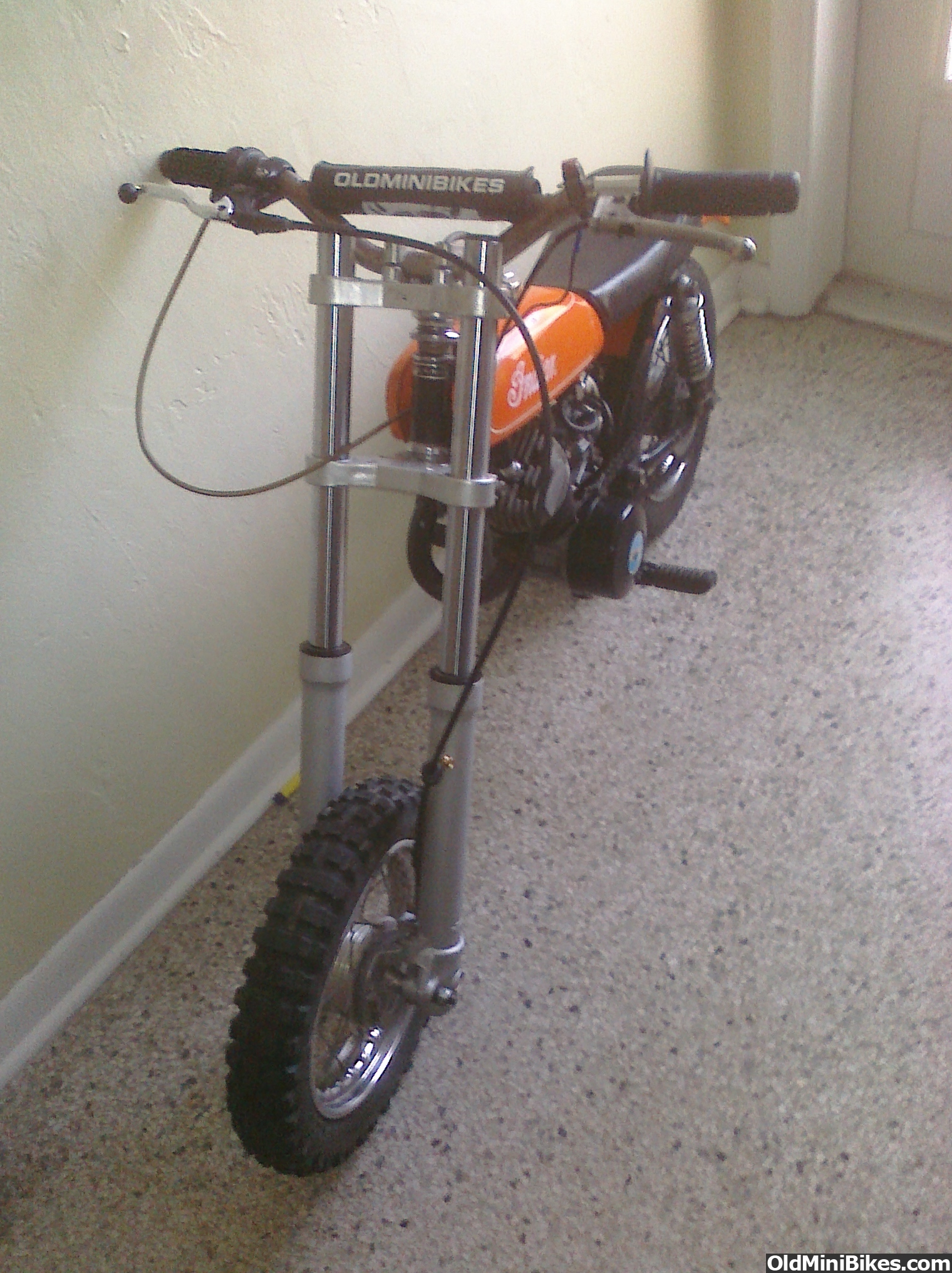 Show your OldMiniBikes logo /sticker pic..... | OldMiniBikes.com