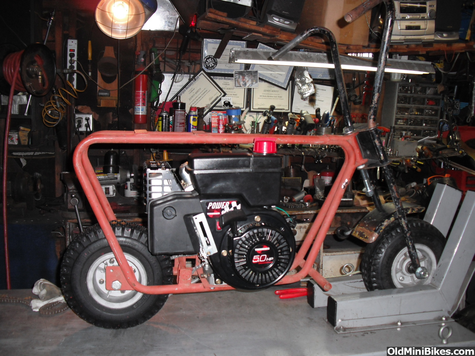 ***wananbee frijole build*** | OldMiniBikes.com