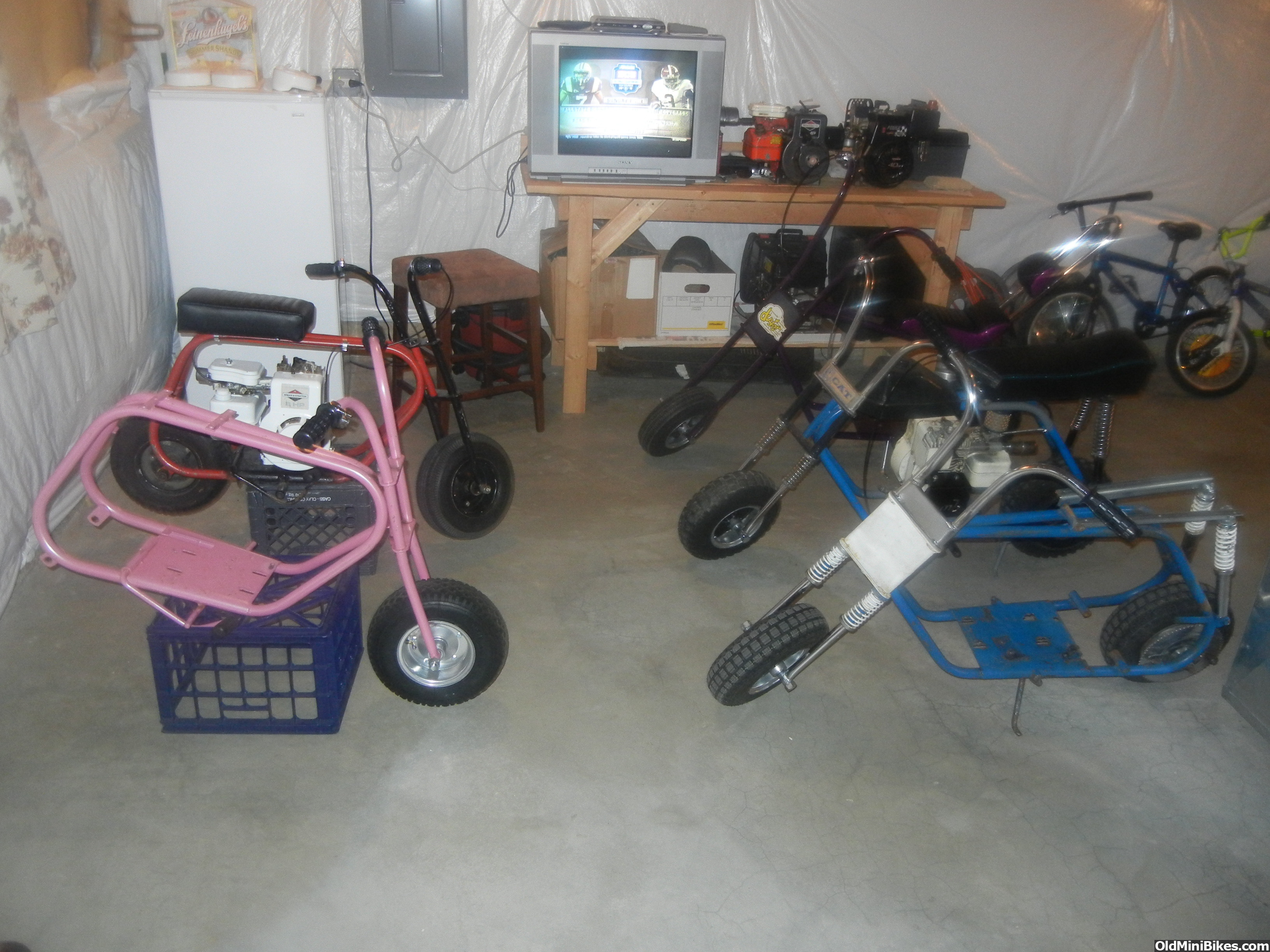 Mini bike collection pics | OldMiniBikes.com