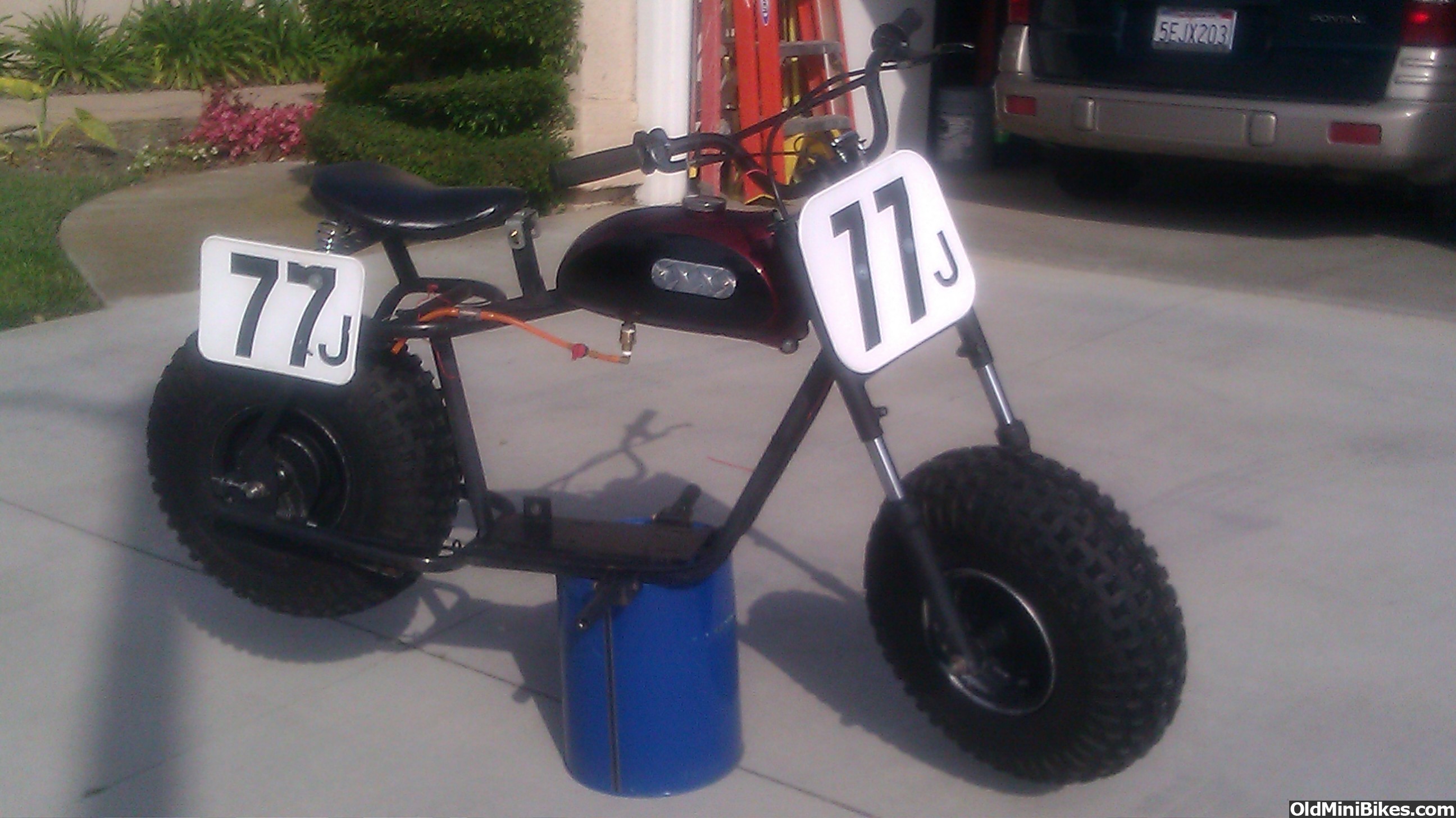77J Baja Warrior Roller! | OldMiniBikes.com