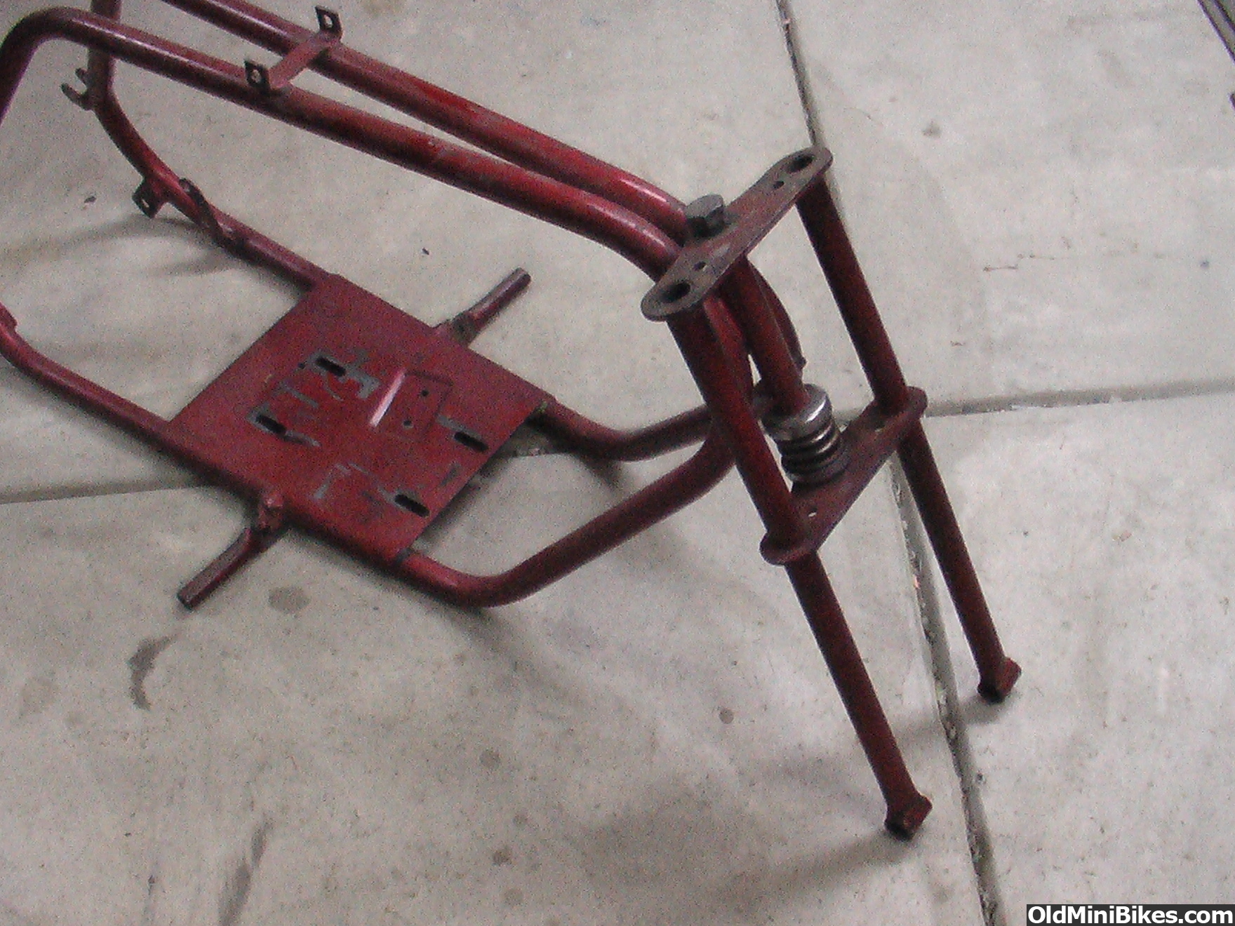 cat mini bike frame | OldMiniBikes.com