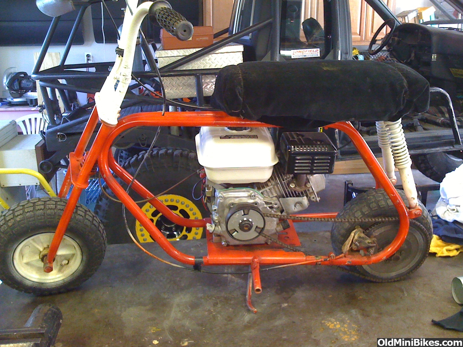 Cat 400x Resto Rod | OldMiniBikes.com