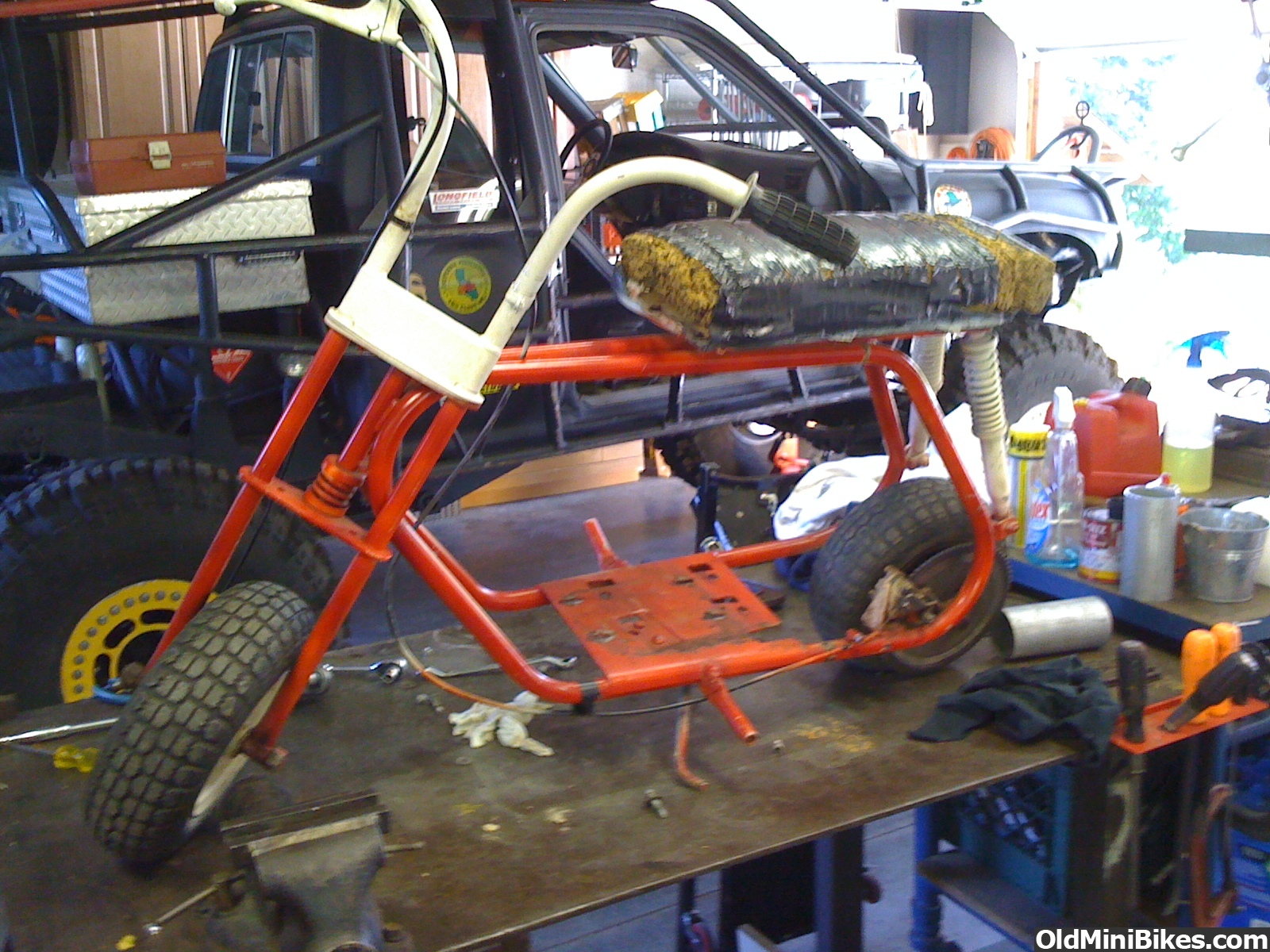 Cat 400x Resto Rod | OldMiniBikes.com