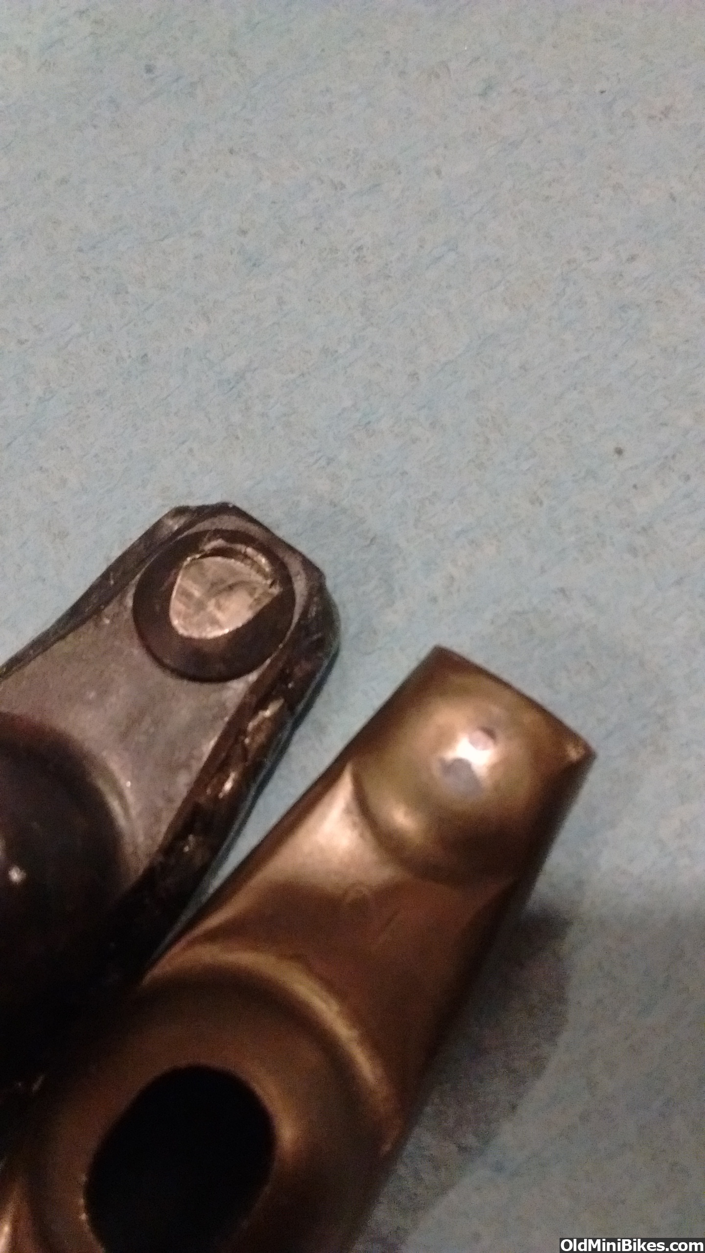 Non-Hemi head on Hemi block differences? want2mod it. | OldMiniBikes.com