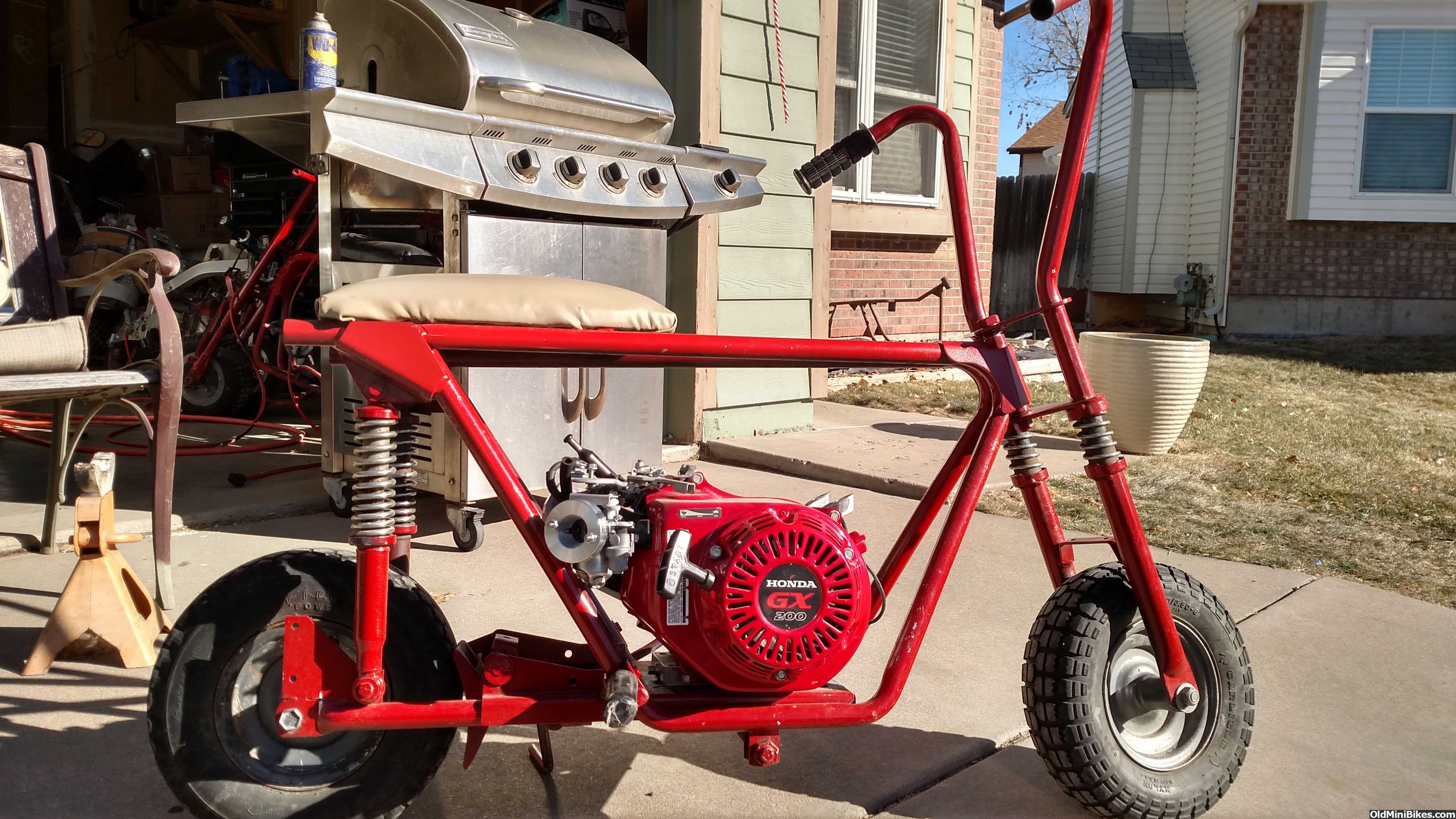 New Roper project rolling chassis | OldMiniBikes.com