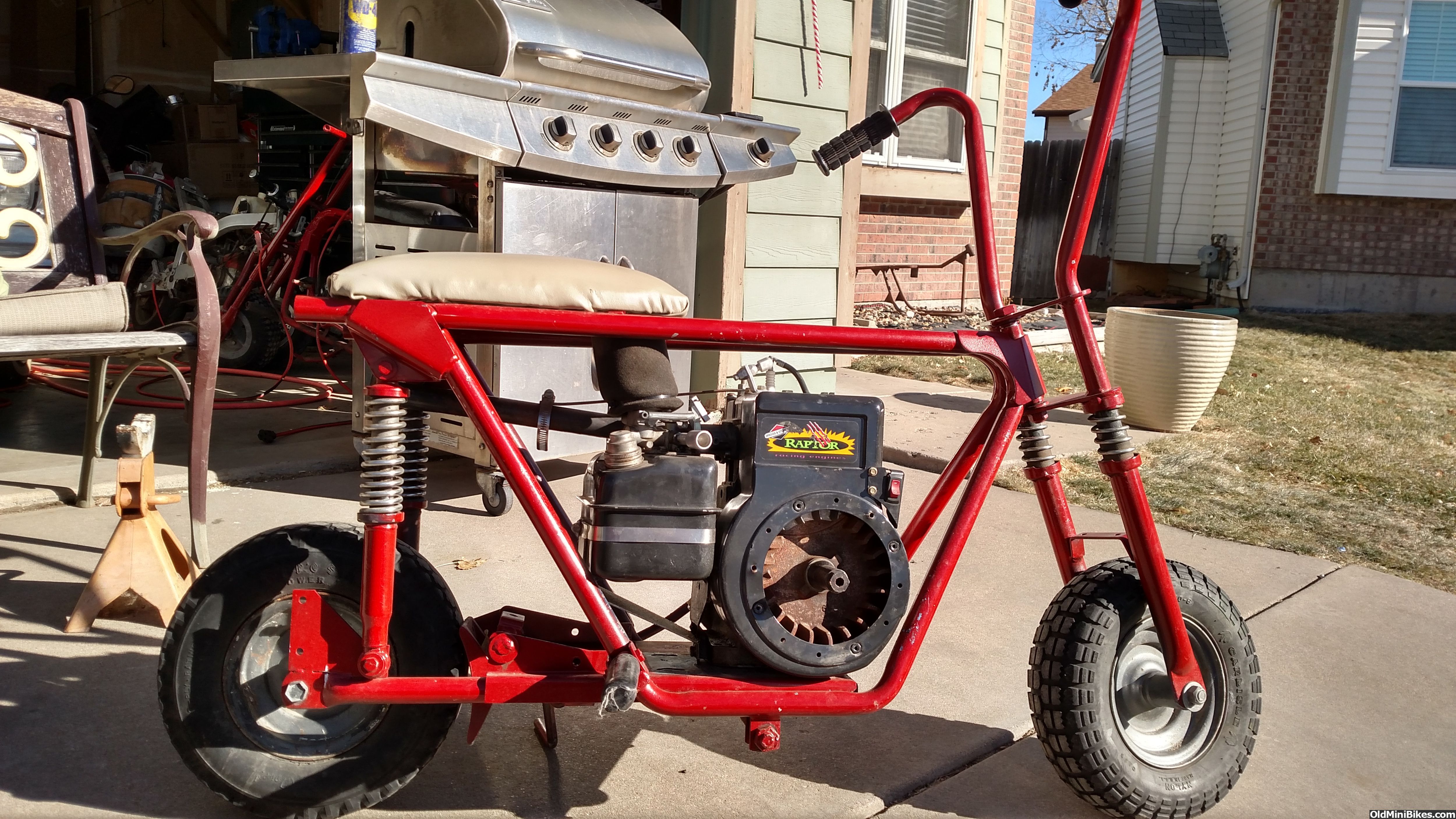 New Roper project rolling chassis | OldMiniBikes.com