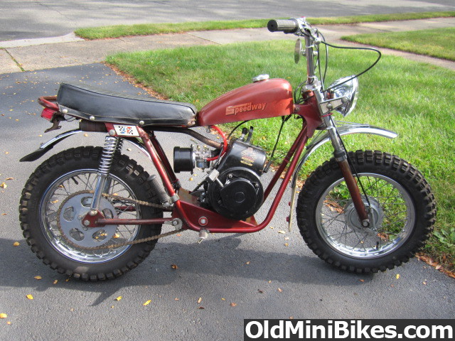 1972 Speedway Red Baron original | OldMiniBikes.com