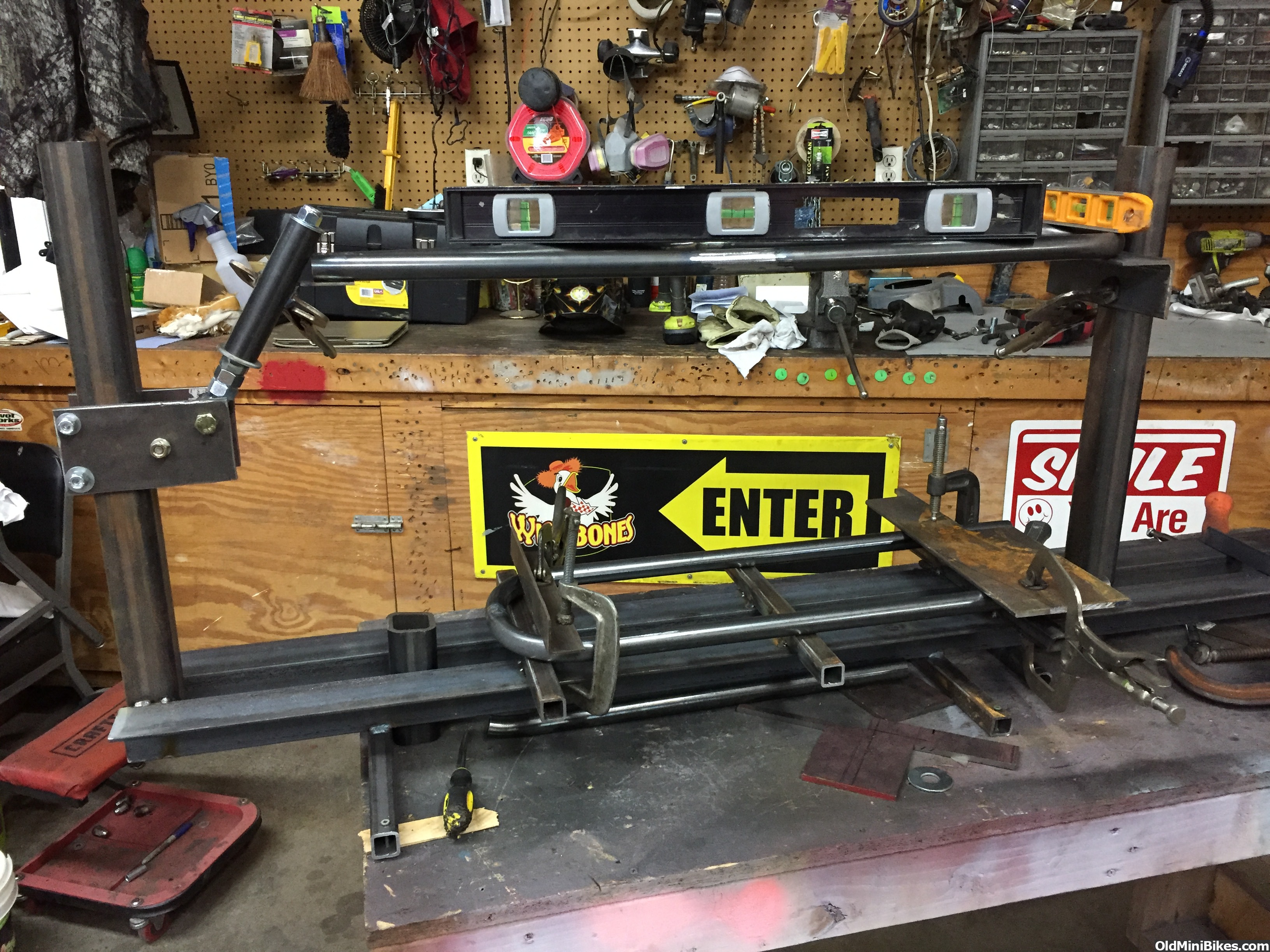 Who has scratch built a frame? | OldMiniBikes.com